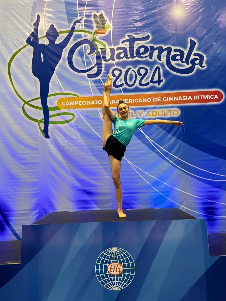 La tepatitlense Sarah Dueñas a los Panamericanos de Gimnasia ...